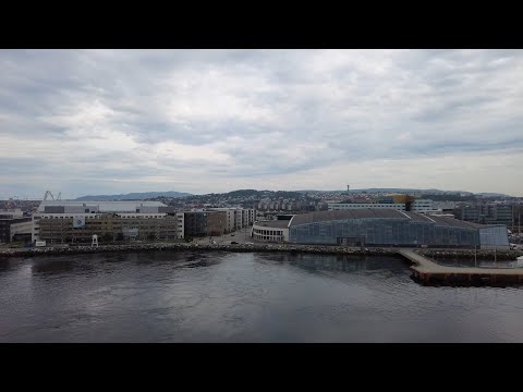 Trondheim, Norway - Norwegian Star Departs Trondheim (2022)