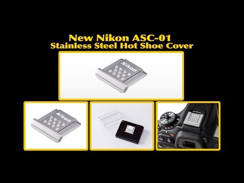 New Nikon ASC-01 (Stainless Steel Hot Shoe Cover)