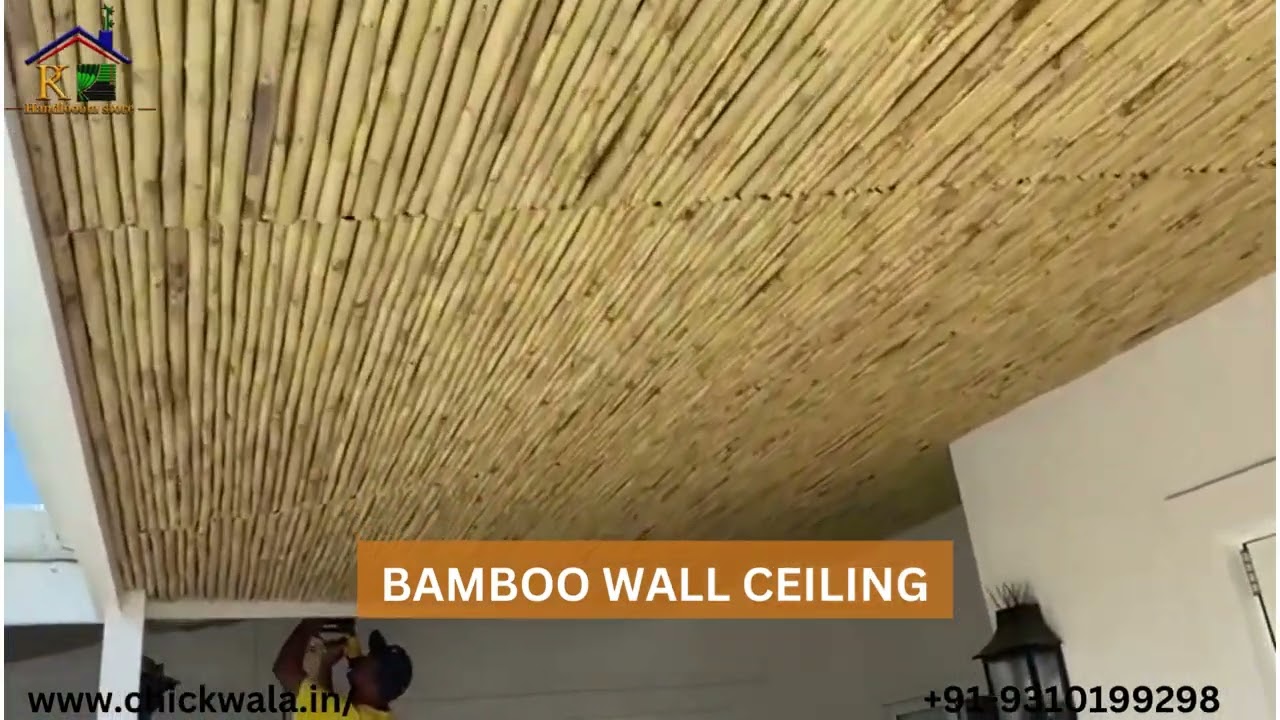 Bamboo Wall Ceiling | RK Handloom Store