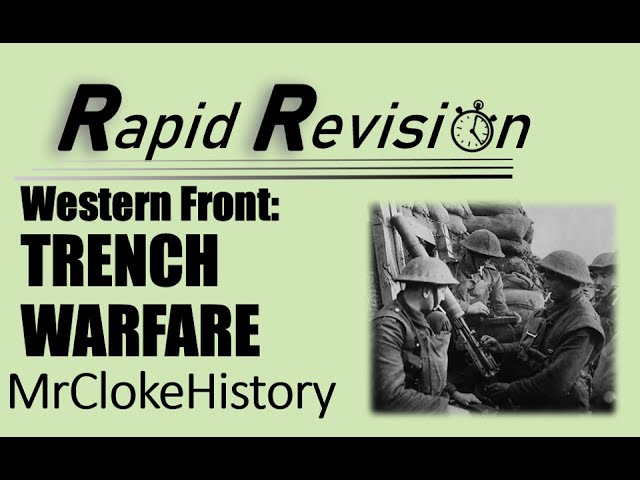 Understanding Trench Warfare and Medicine in World War I | Galaxy.ai