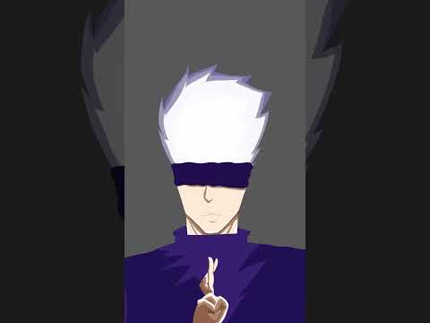 Make a gojo #youtubeshorts #ibispaintx #digitalart #2danimation #jujutsukaisen #anime #jjk