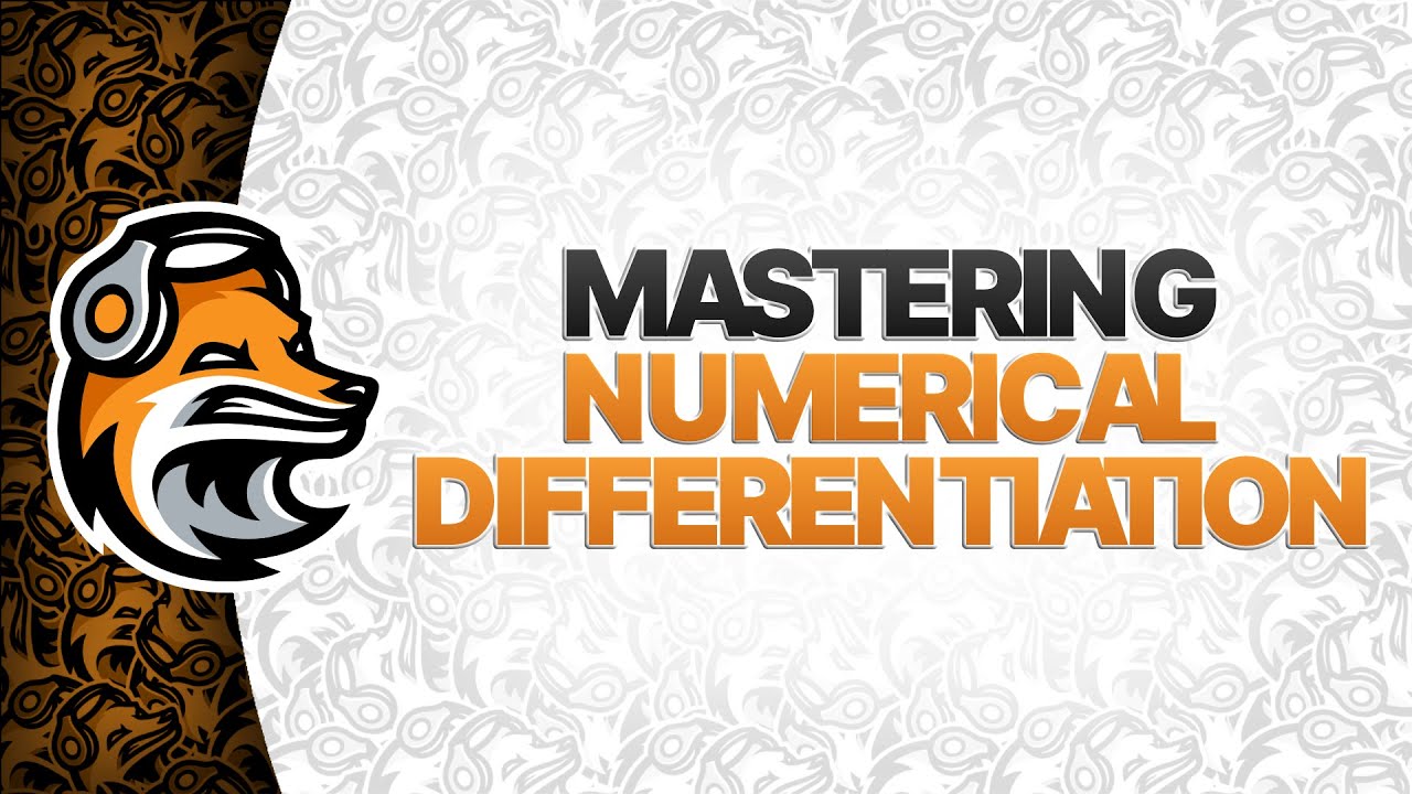 Master Numerical Differentiation (Forward, Backward & Central Difference)