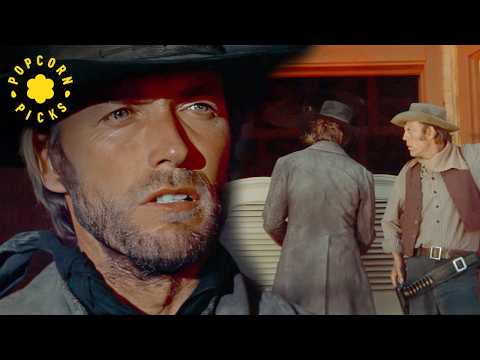 The Stranger’s First Appearance (Clint Eastwood) | High Plains Drifter