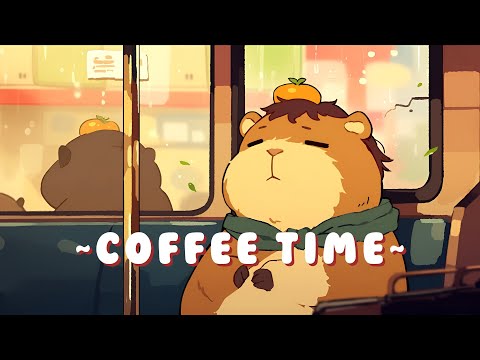 Capybara Chill Station - Calm Music for Focus & Study ~ Warm Feelings ~ 🦫 🌿 ☕