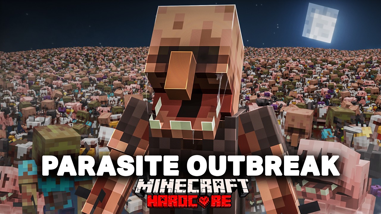 I Survived a Parasite Apocalypse in Hardcore Minecraft