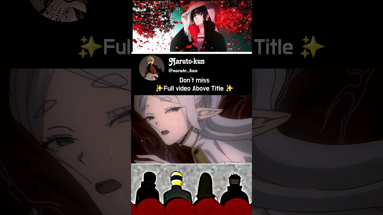 Naruto squad reaction on frieren beyond journey's end 🤣🤣🤣 #anime #shorts