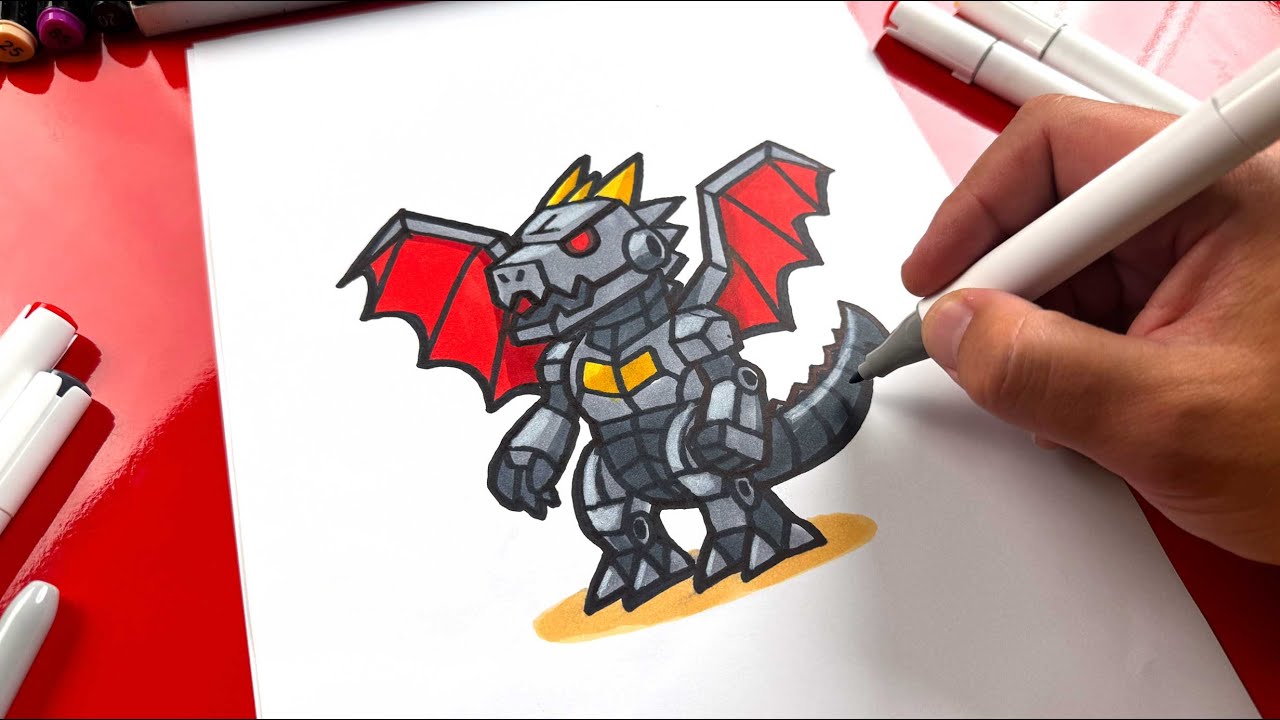 How To Draw A Dragon Mech
