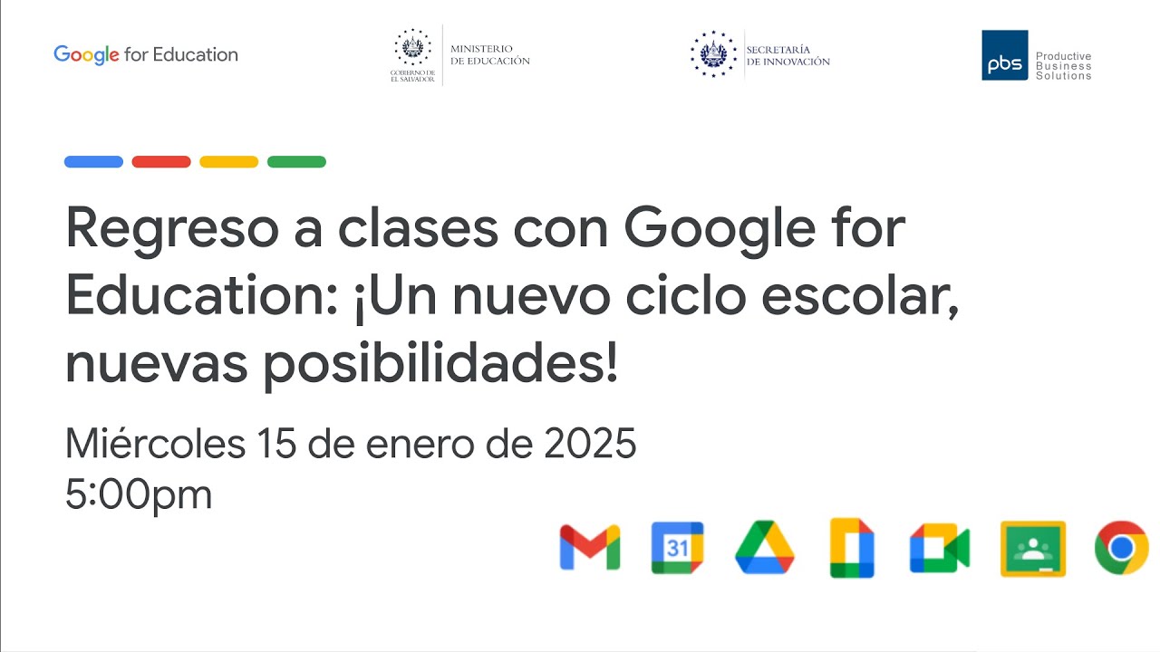 Regreso a clases con Google for Education: ¡Un nuevo ciclo escolar, nuevas posibilidades!