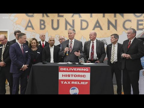 Gov. Little signs $600 million tax cut