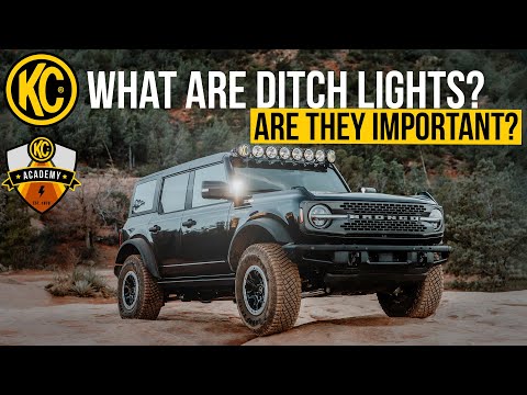 The KC HiLiTES® Ditch Lights Guide - Using, Aiming, Choosing