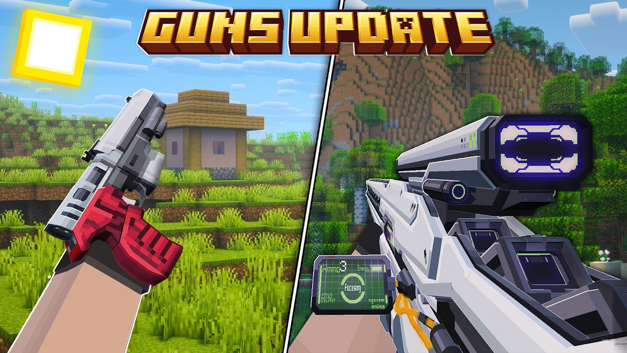 I Tried Every Gun Mod addon in Minecraft | TACZ