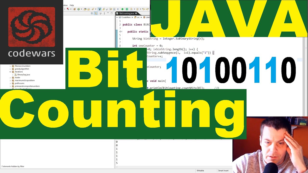 Codewars Bit Counting Java solution