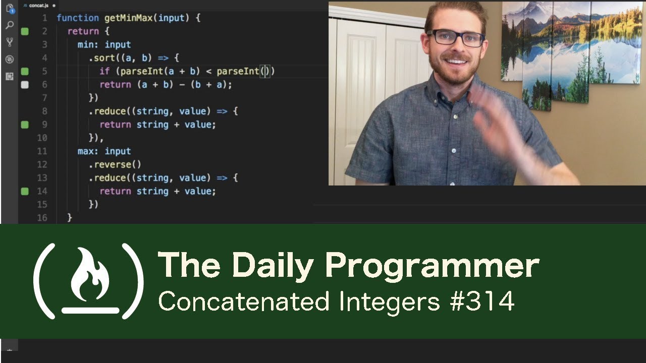 Concatenated Integers - The Daily Programmer #314