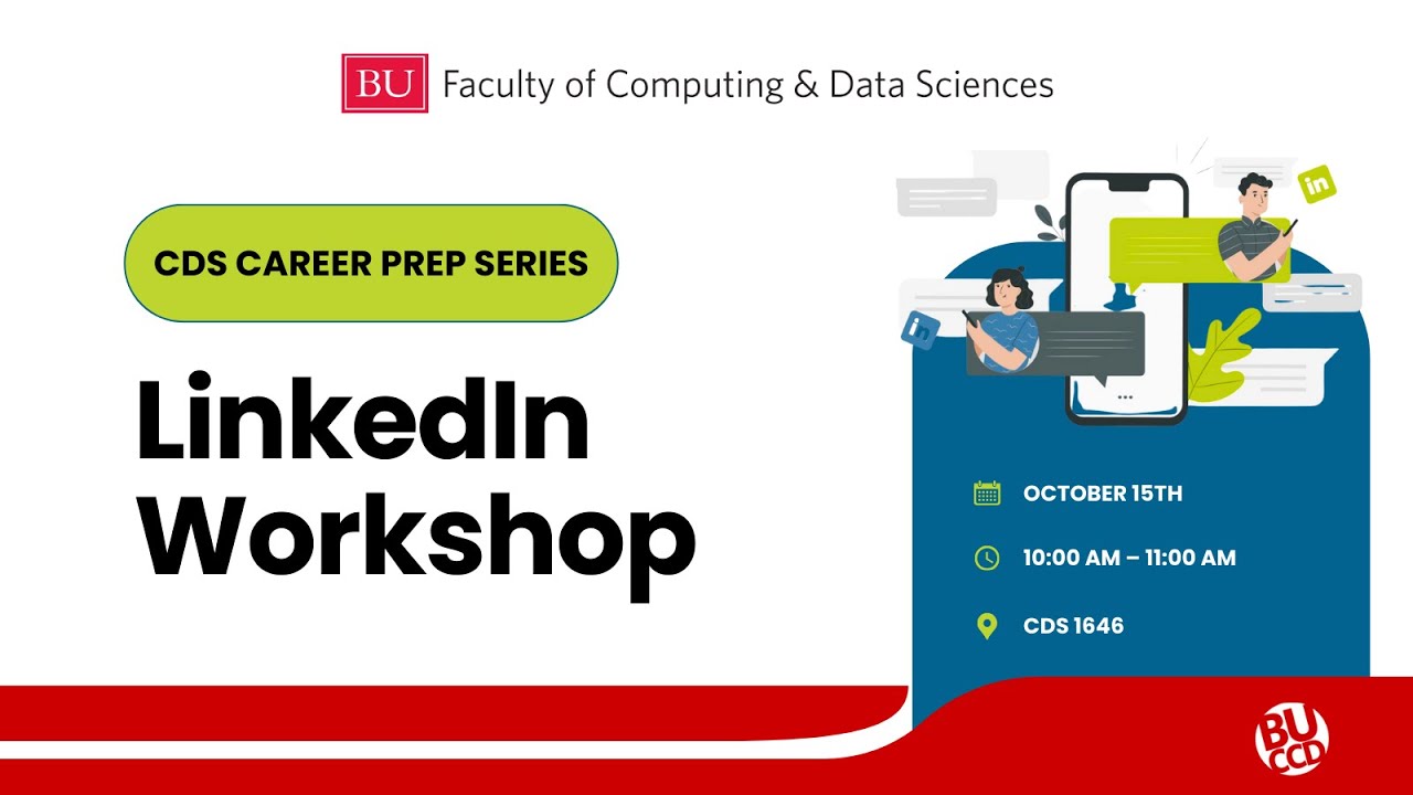 CDS Career Prep Series Fall 2025: LinkedIn Workshop