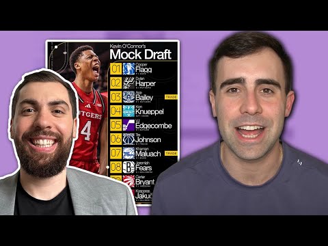 Reacting to Kevin O'Connor's 2025 NBA Mock Draft