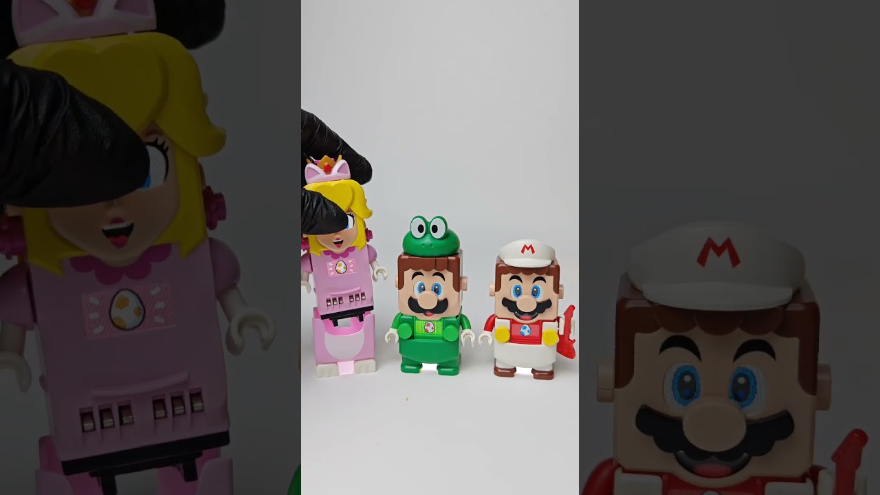 Lego Supermario power up costume #supermario #mario #nintendo #bowser #supermariobros #shorts #lego