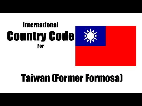 How do I dial a number in Taiwan? Taiwan Country Code