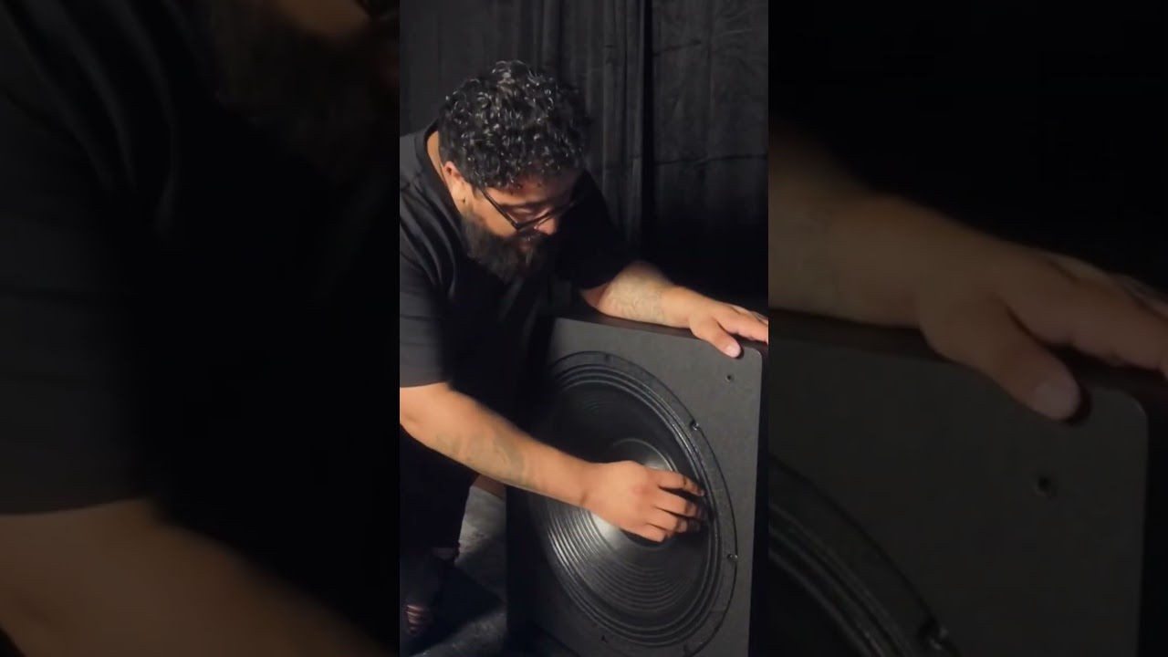 New 21 inch power sound audio subwoofer. Its HUGE!! 🔥 #bass #hometheater #subwoofer #speakerreview