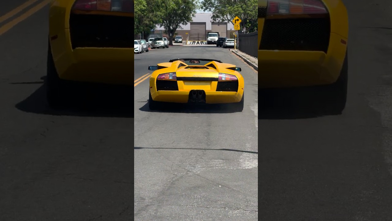 Lamborghini Murcielago R1-R Exhaust by R1 Motorsport #lamborghini #murciélago #v12