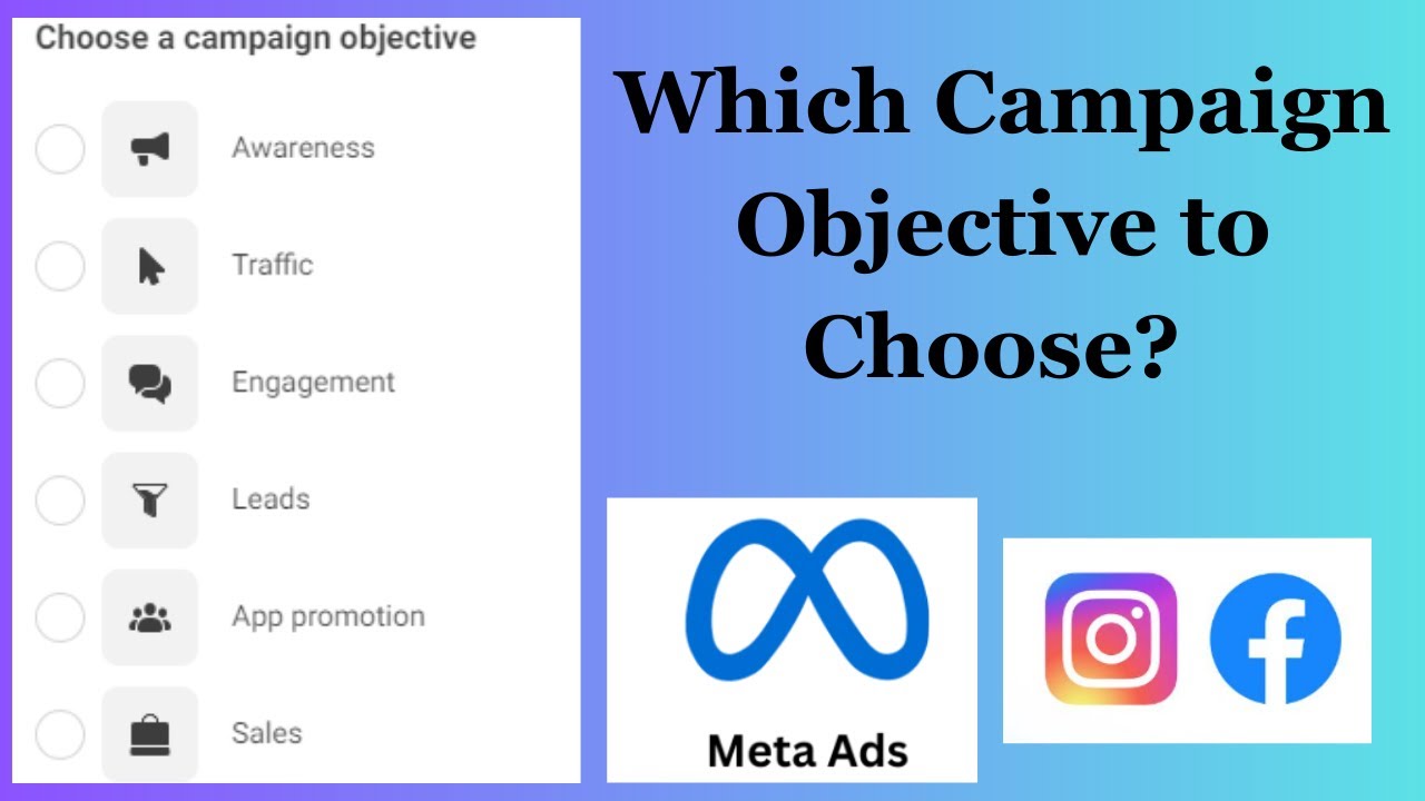 Understanding Facebook Ads Campaign Objectives | Facebook Ads Course | Meta Ads Objectives