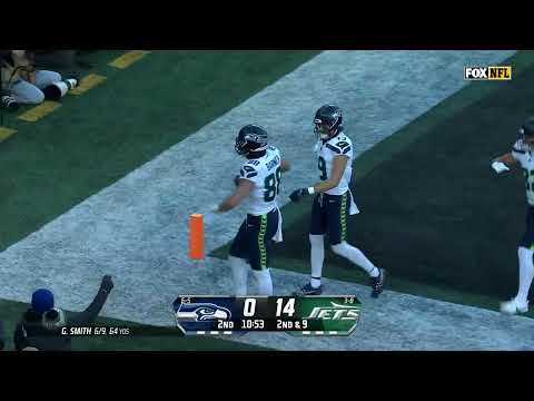GENO TO AJ BARNER TO GET ON THE BOARD VS JETS