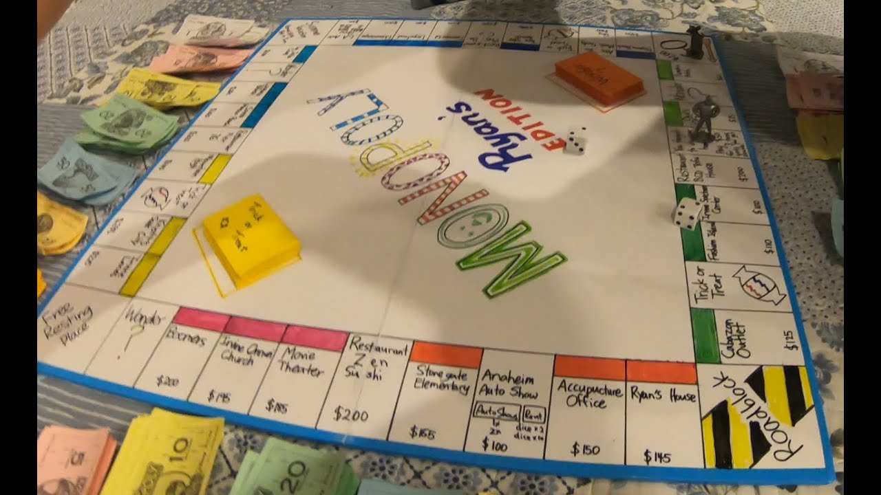 Making my own monopoly game! Step by step