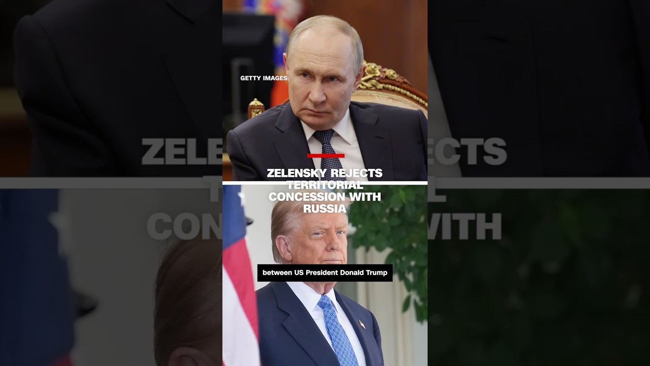 Zelensky rejects territorial concession with Russia