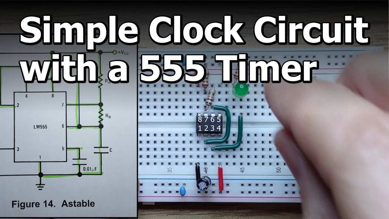 Green Blinkenlight: Creating a Simple Clock Circuit with a 555 Timer