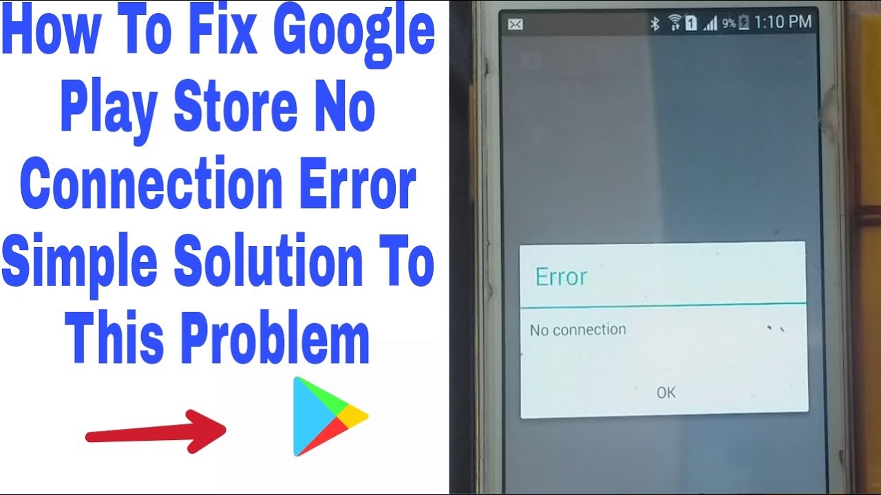 Why does my Google Play Store say no connection retries? – CrossPointe