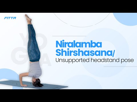 How To Do Niralamba Shirshasana/ Unsupported headstand pose | Exercise ...