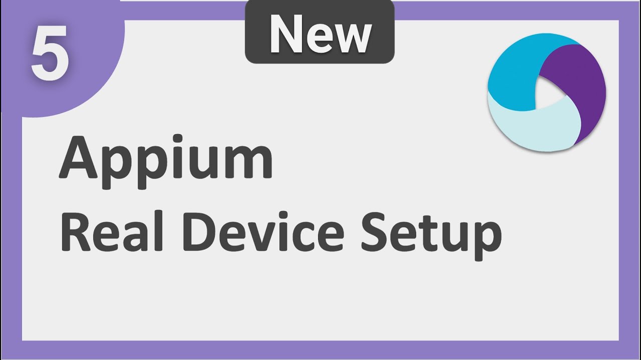5 | Appium Step by Step | Android Real Device Setup for Automation
