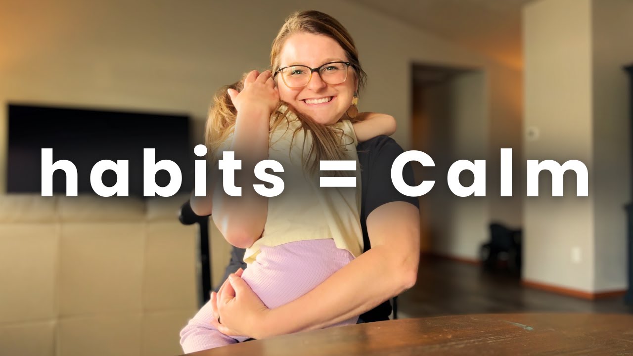 6 daily habits to HEAL your NERVOUS SYSTEM (become a happy mom)