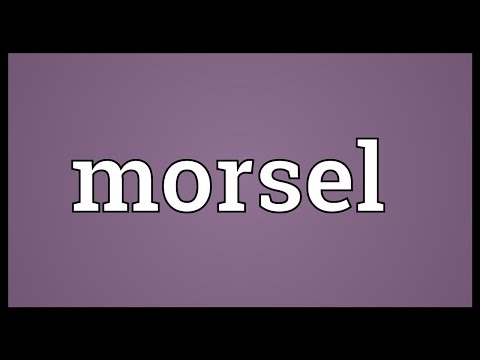 Morsel Meaning