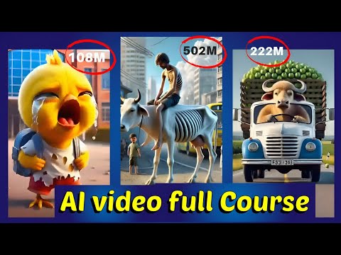 🔴 Ai video kaise banaye | Best Text to Video Ai Generator | Ai se video kaise banaye⎮Full Ai Course💹