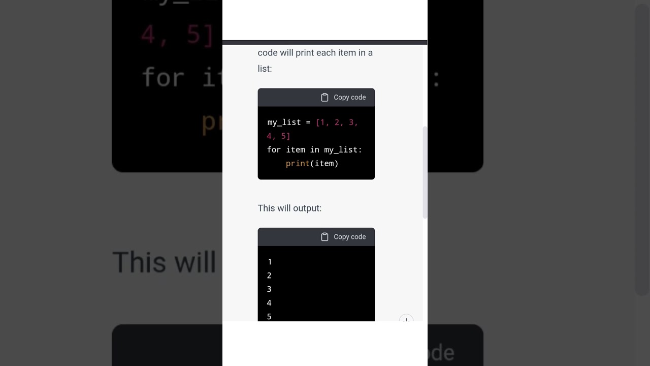 #python #programming #forloop #shorts