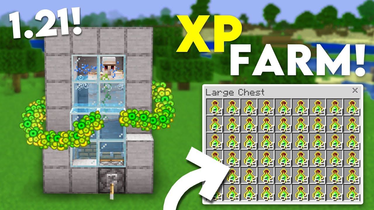 Minecraft BEST XP FARM in Bedrock 1.21 (MCPE/Xbox/PS4/Nintendo Switch/Windows10) - Minecraft ...