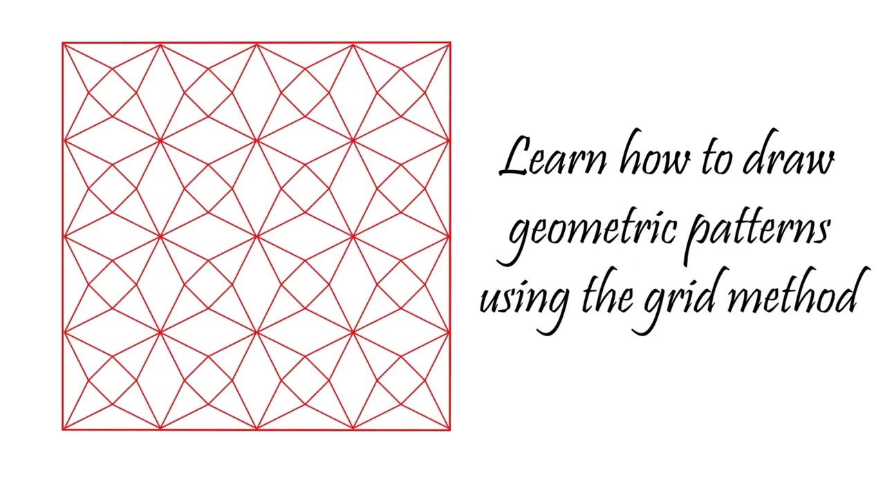 Drawing Geometric Patterns Using the Grid Method/ 1