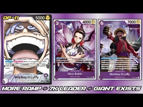OP11 Purple Black Luffy With *NEW* ST-26 Cards - One Piece Card Game