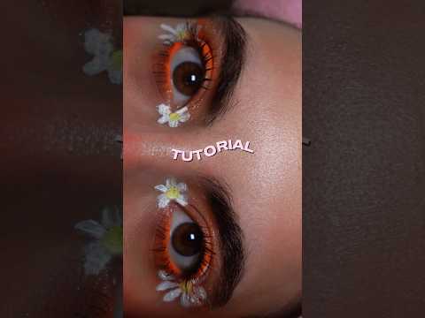 Summer Makeup Tutorial🌼🧡 #summermakeup #makeuptutorial #editorialmakeup
