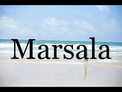 How To Pronounce Marsala๐๐๐๐๐๐Pronunciation Of Marsala