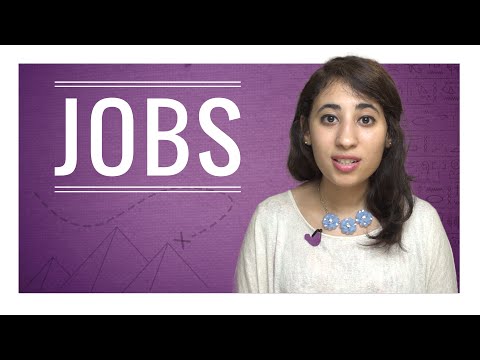 Weekly Egyptian Arabic Words with Peryhan - Jobs