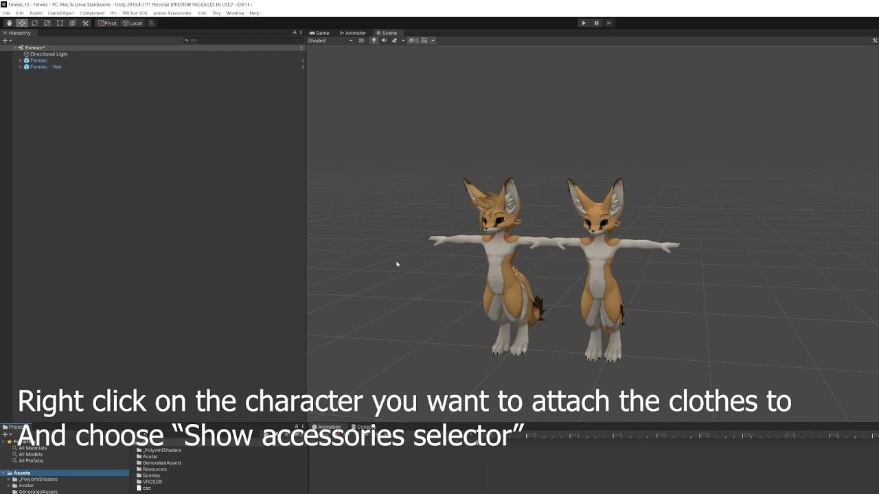How to add clothes