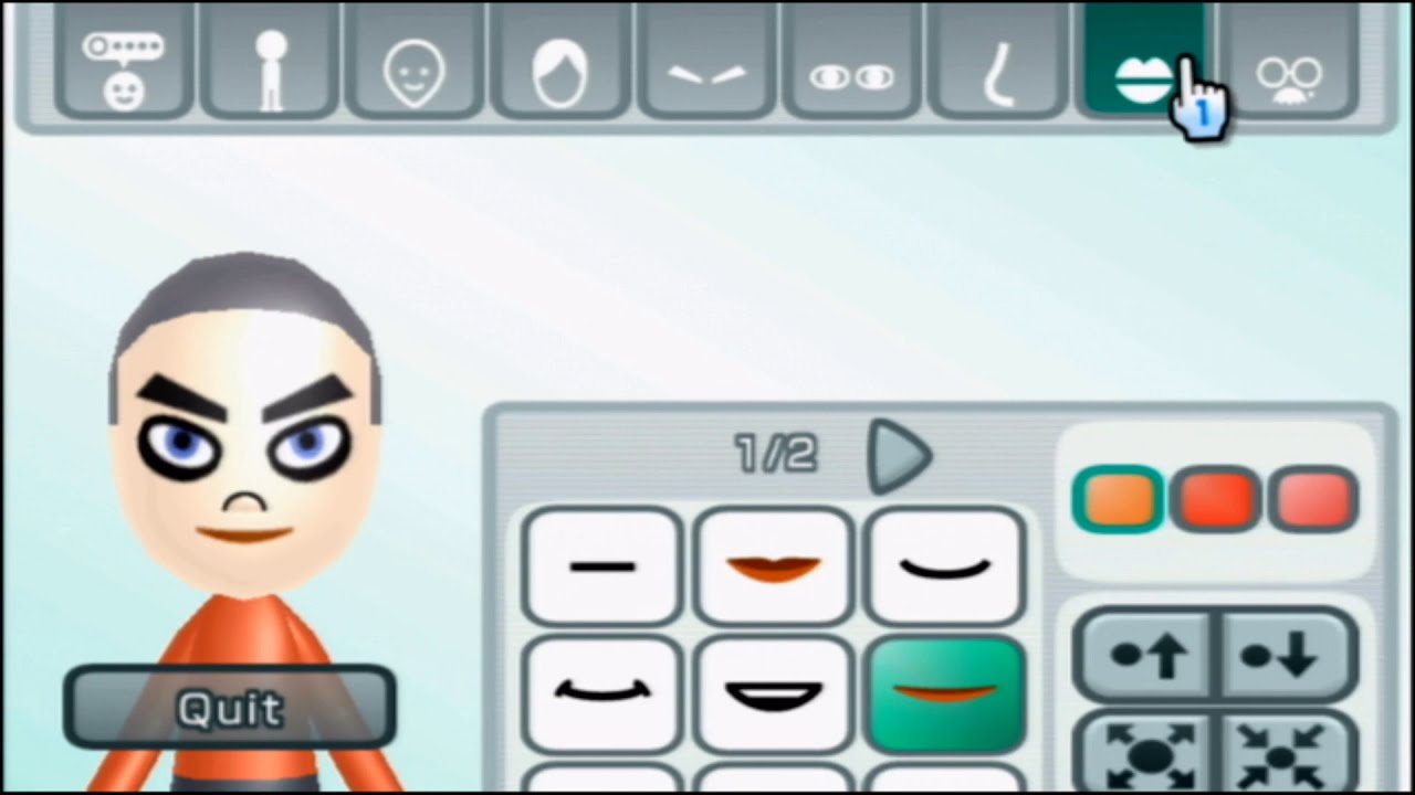 Mii Tutorial: Inkling Boy
