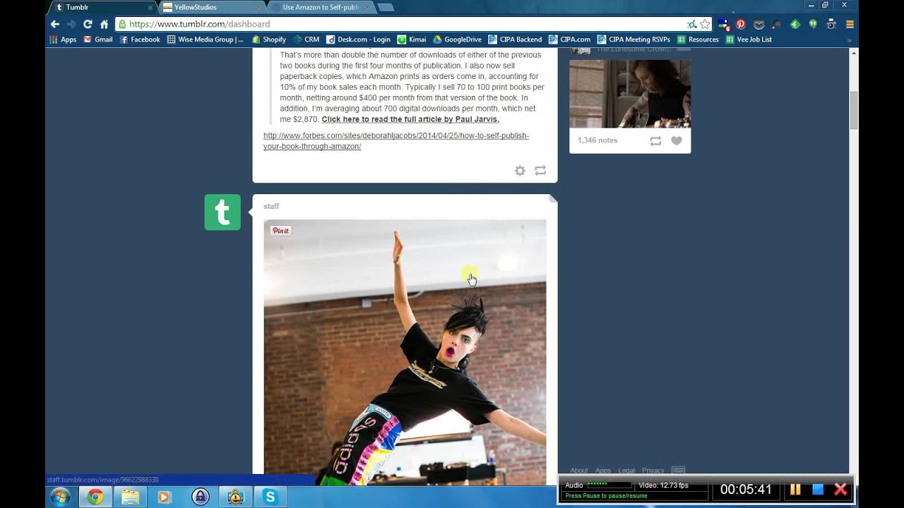 Tumblr 101 - Basics of using Tumblr