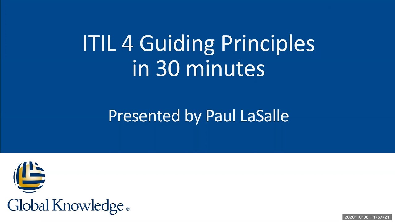 ITIL 4 Foundations | ITIL Certifications | Global Knowledge