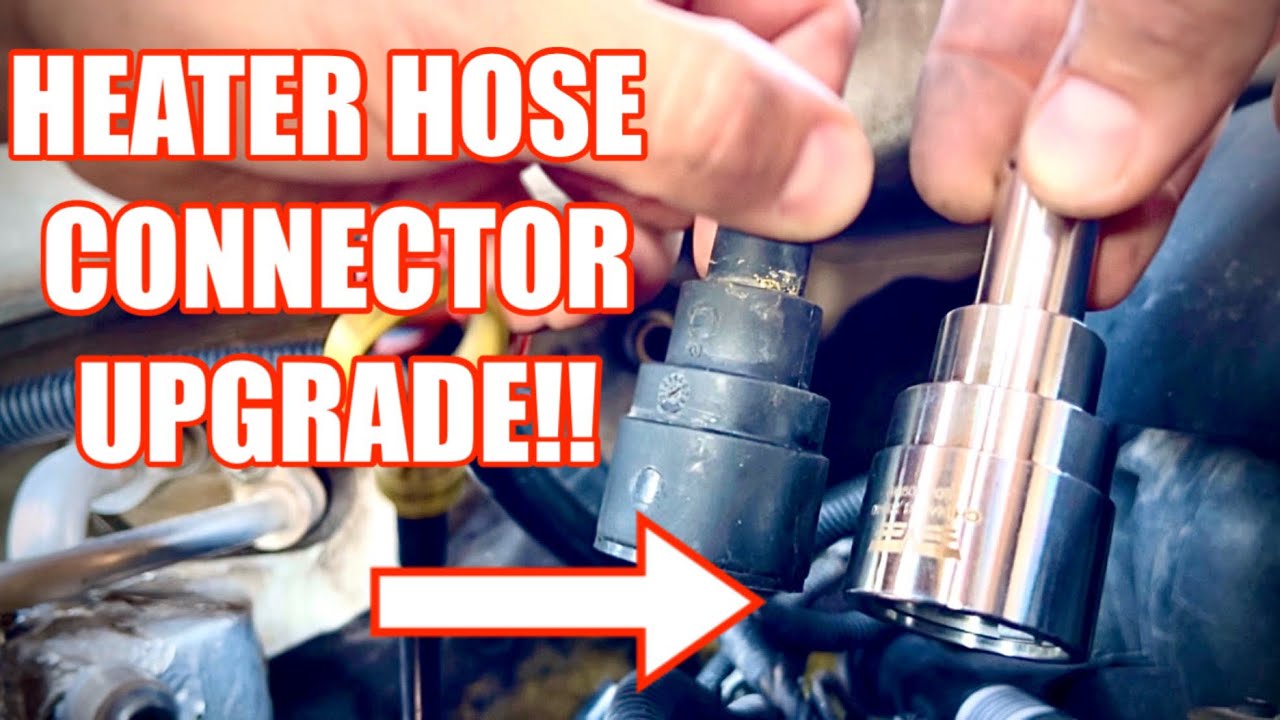 Chevy Truck Heater Hose Connector Upgrade!!!