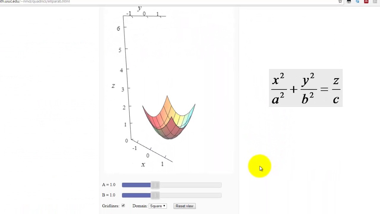 How to use Interactive Gallery for Quadric Surfaces Learning?