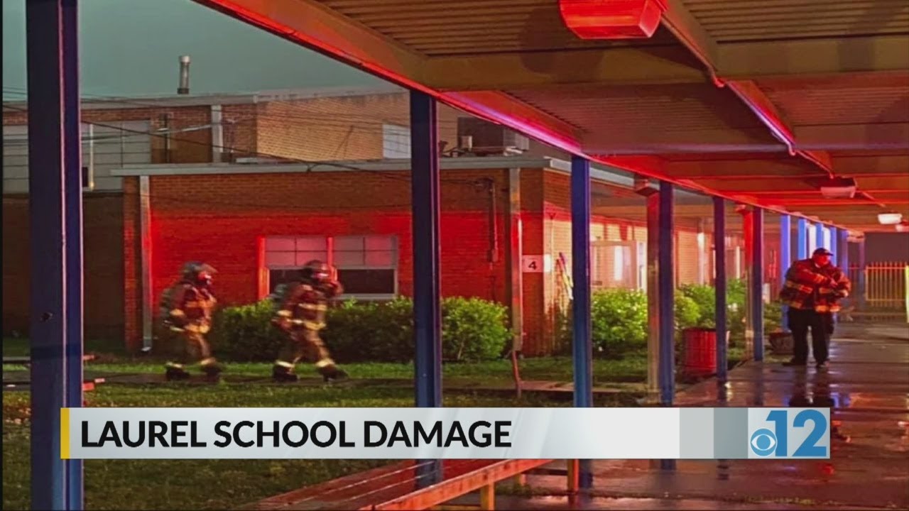 Laurel school damaged by fire