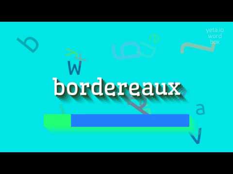 HOW TO PRONOUNCE BORDEREAUX? #bordereaux