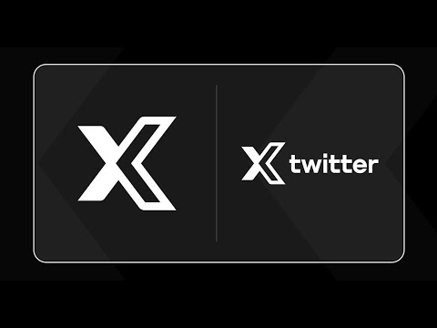 Twitter X Logo Redesign Concept in Illustrator
